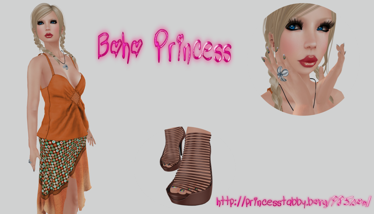 Freebie Friday #3: Boho Princess – Tabby's Second Life